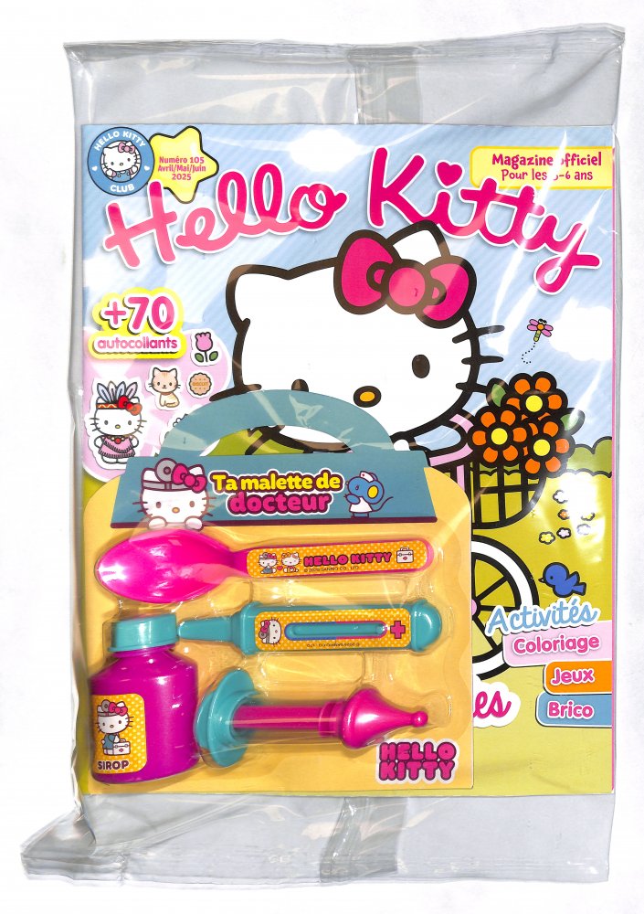 Abonnement Hello Kitty club | Abonnement magazine par Toutabo.com